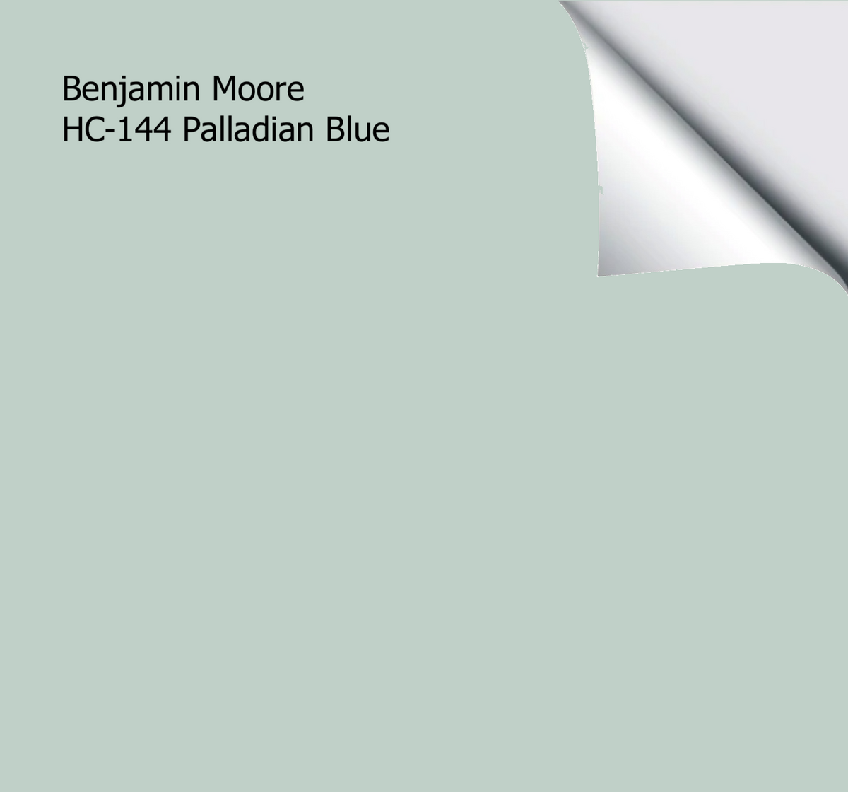 Benjamin Moore Palladian Blue – The Big Paint Sample
