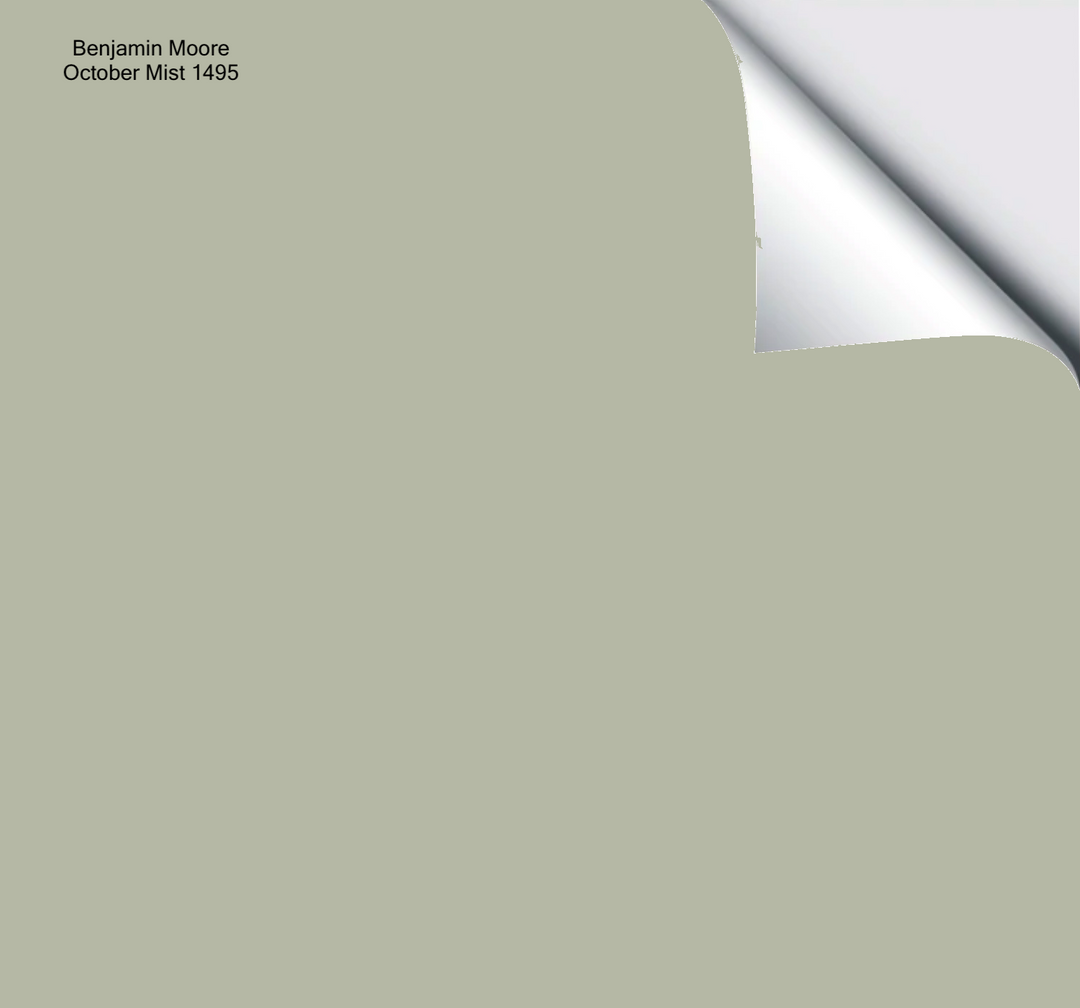 Benjamin Moore October Mist – The Big Paint Sample