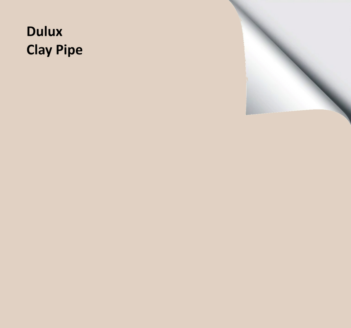 Dulux Clay Pipe – The Big Paint Sample