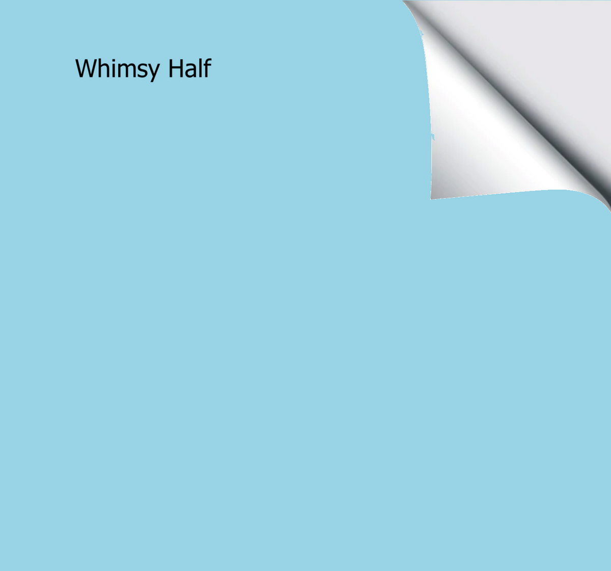 Dulux Whimsy Half – The Big Paint Sample