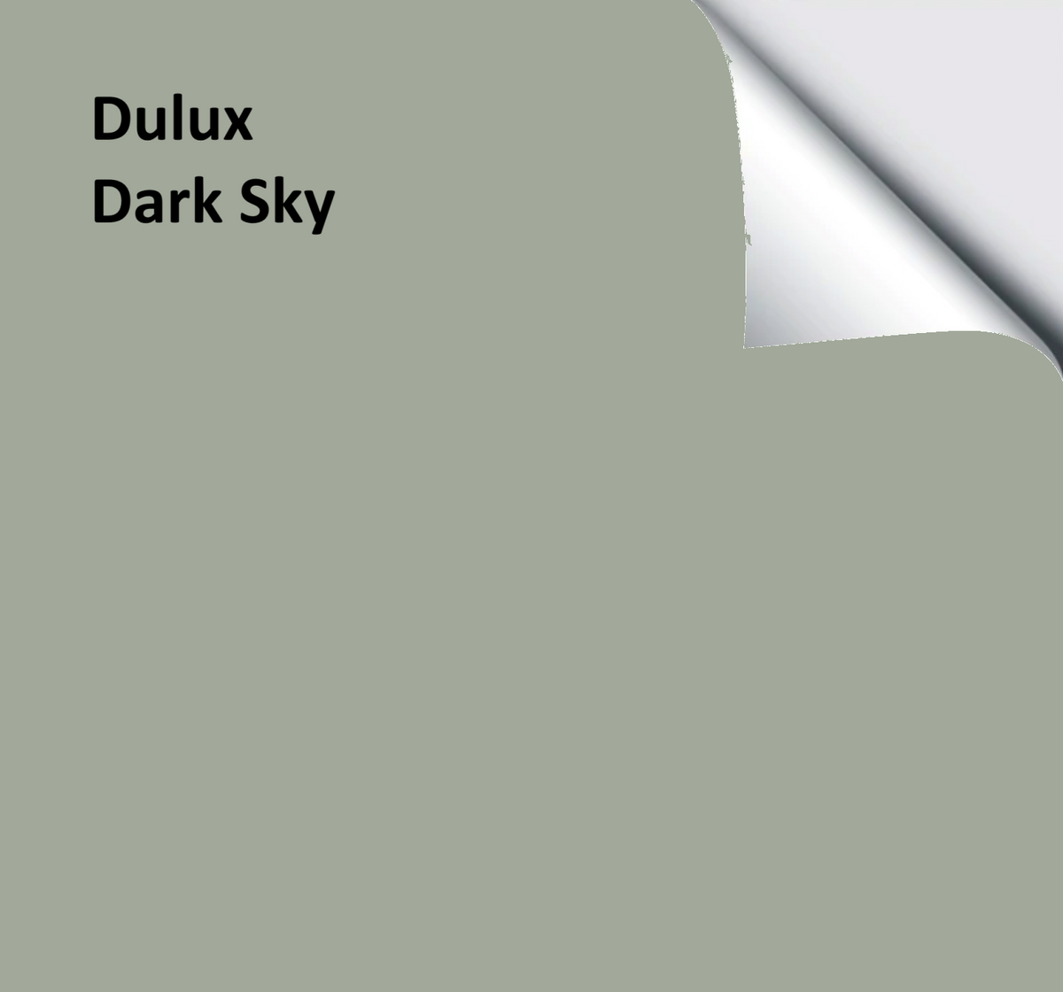 Dulux Dark Sky – The Big Paint Sample
