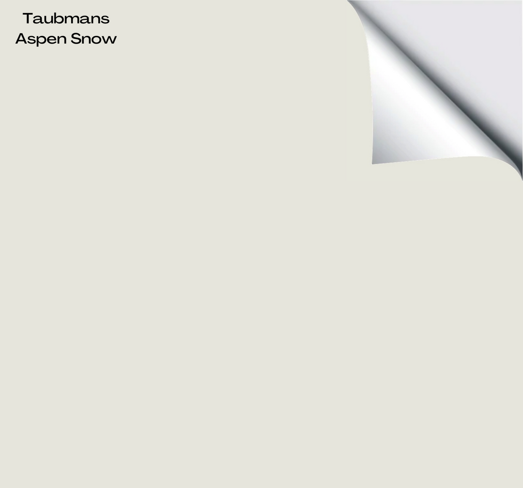Taubmans Aspen Snow – The Big Paint Sample