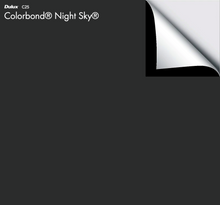 Colorbond® Night Sky® – The Big Paint Sample