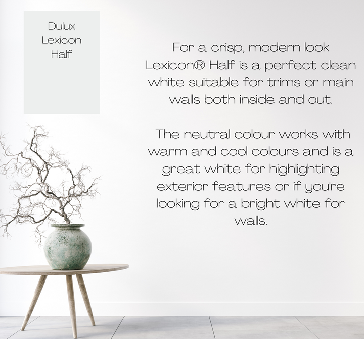 Dulux Lexicon Half – The Big Paint Sample