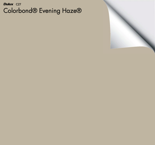 Colorbond® Evening Haze® – The Big Paint Sample