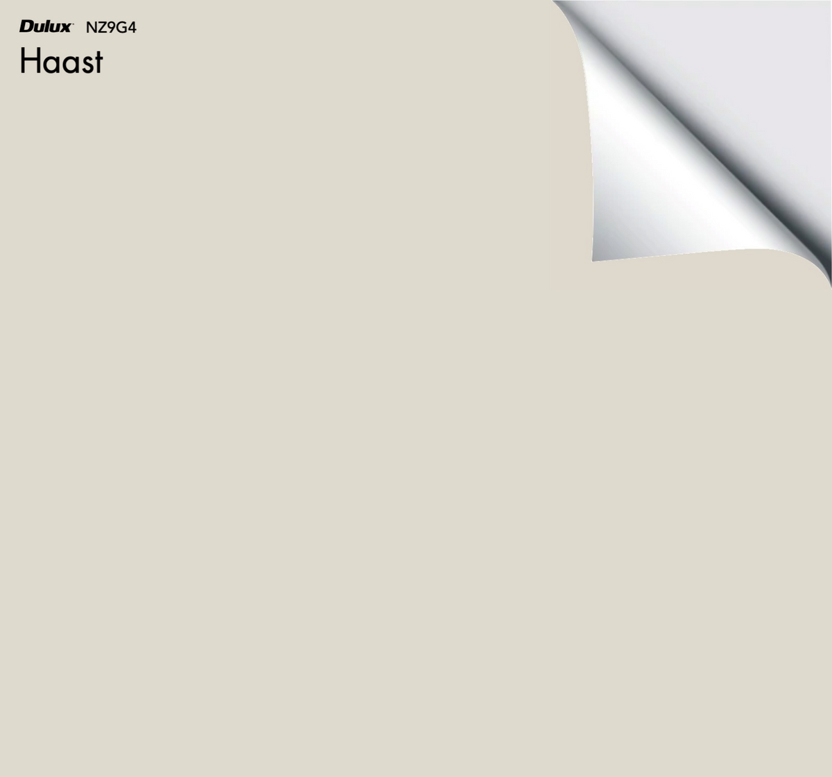 Dulux Haast – The Big Paint Sample