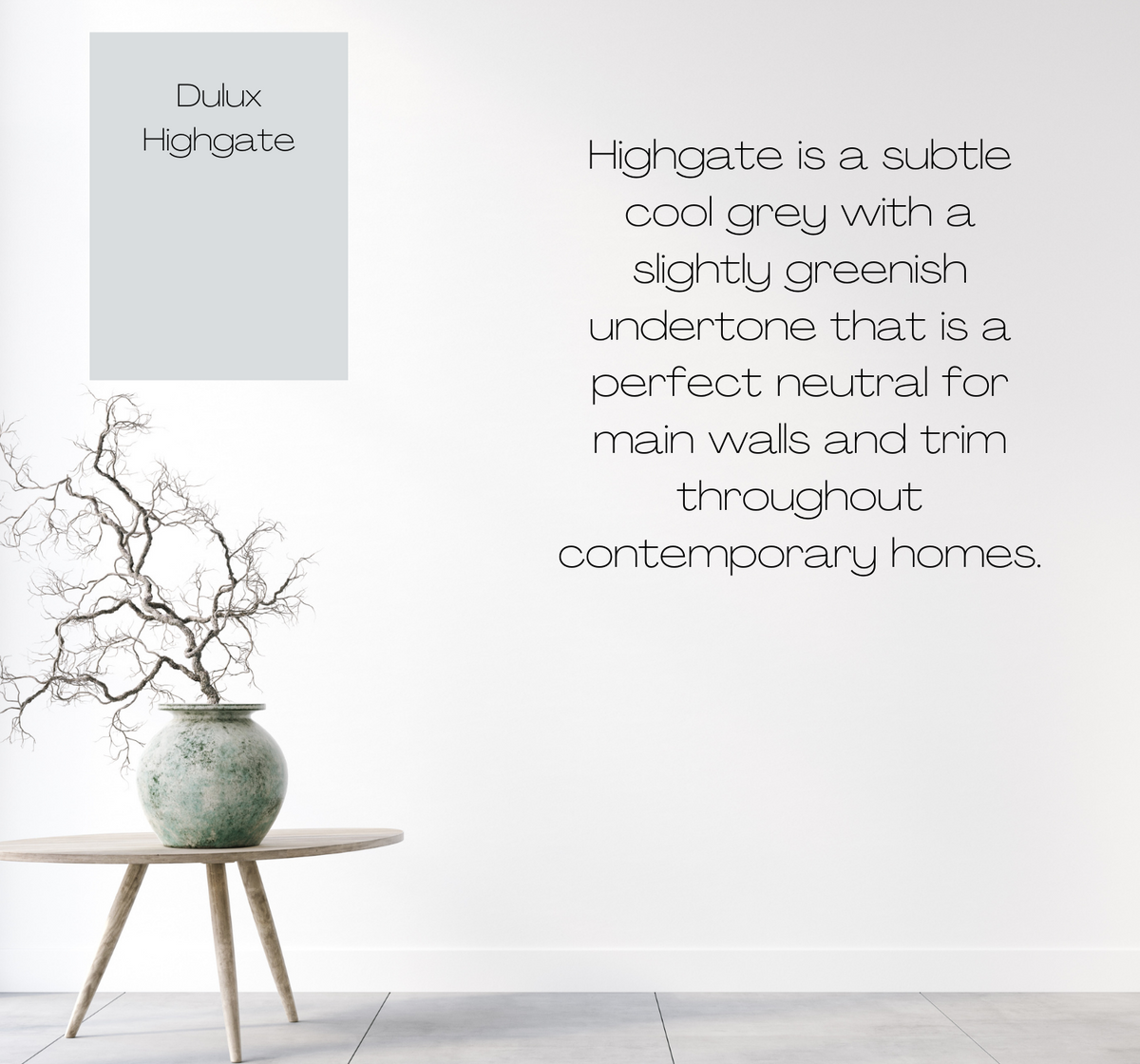 Dulux Highgate – The Big Paint Sample