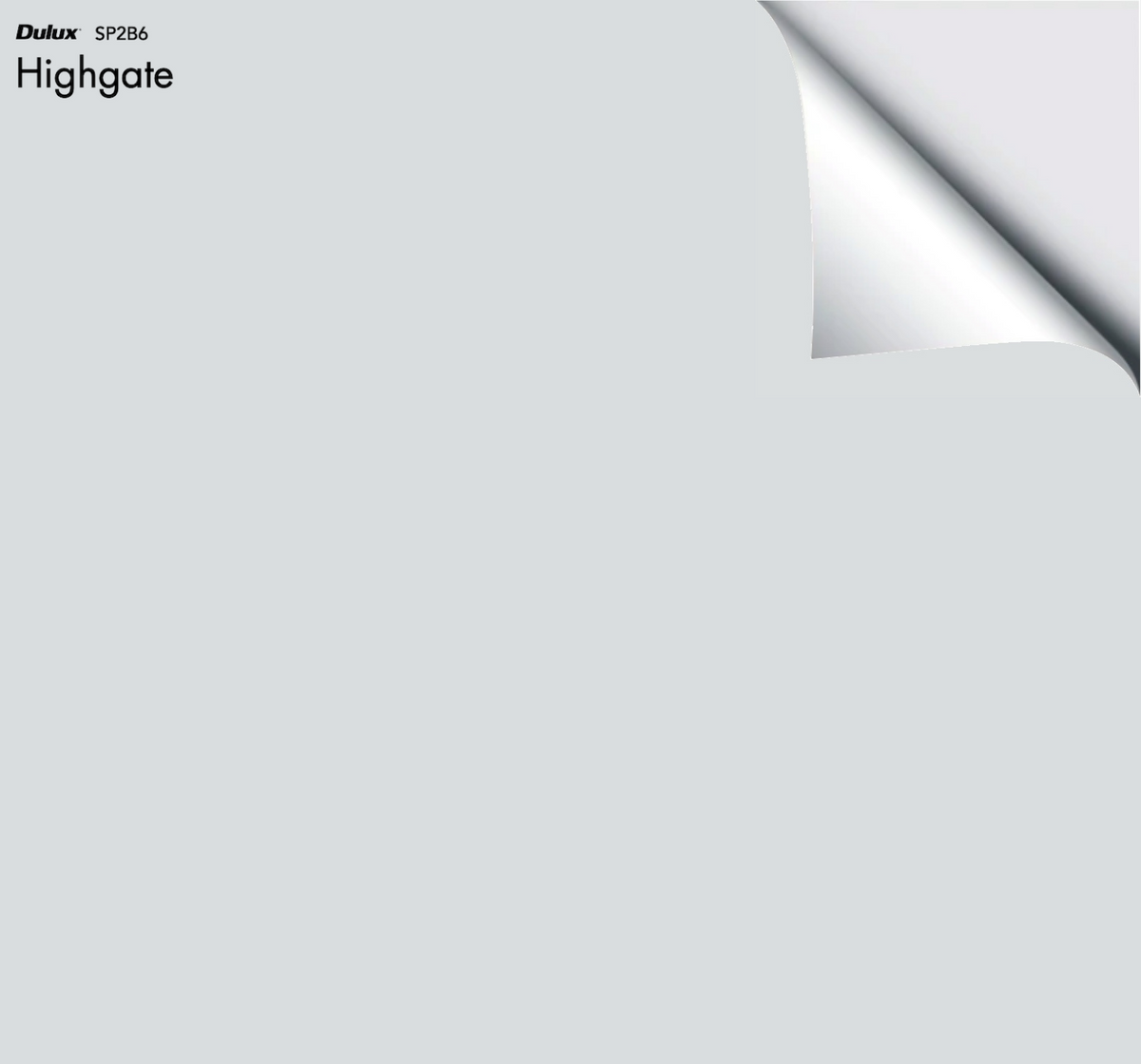 Dulux Highgate – The Big Paint Sample
