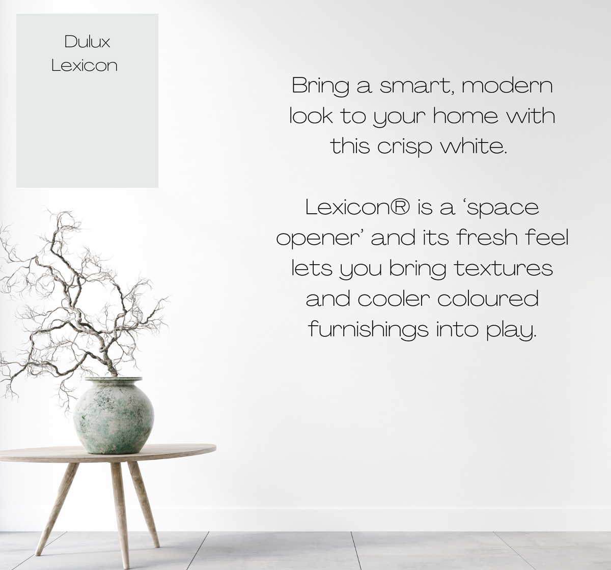 Dulux Lexicon – The Big Paint Sample