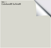 Colorbond® Surfmist® – The Big Paint Sample