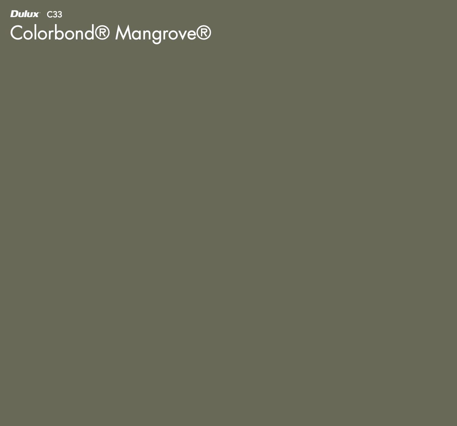 Colorbond® Mangrove® – The Big Paint Sample