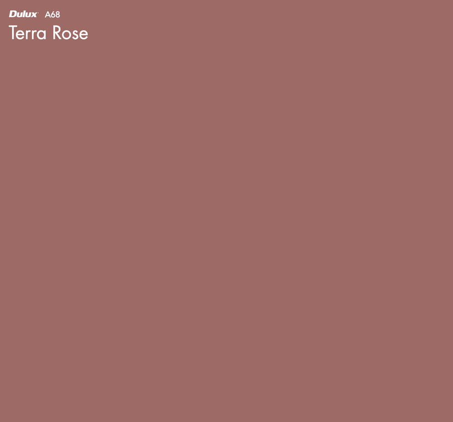 Dulux Terra Rose – The Big Paint Sample