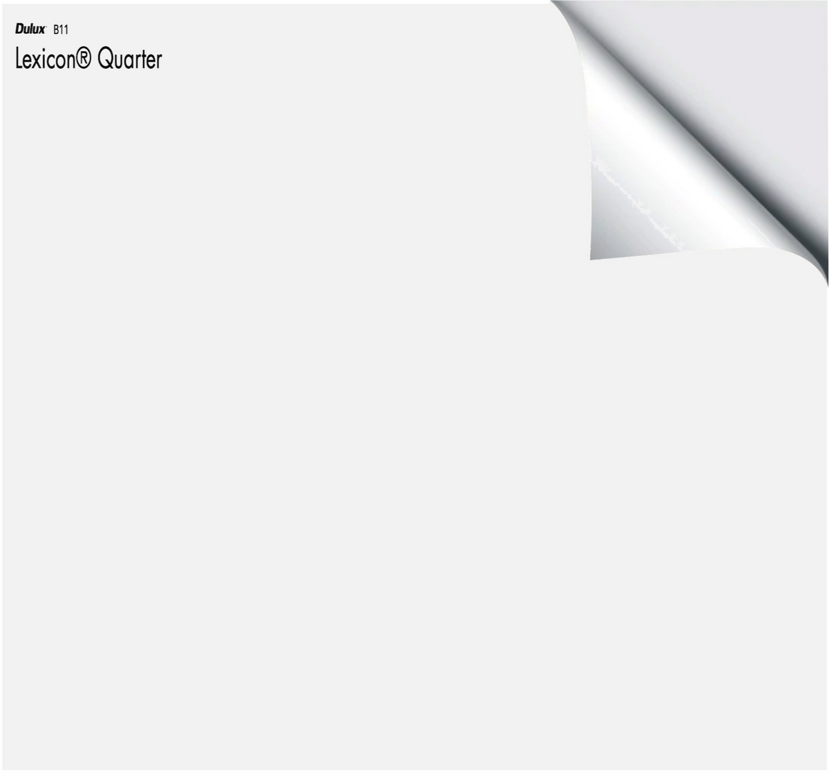 Dulux Lexicon Quarter – The Big Paint Sample