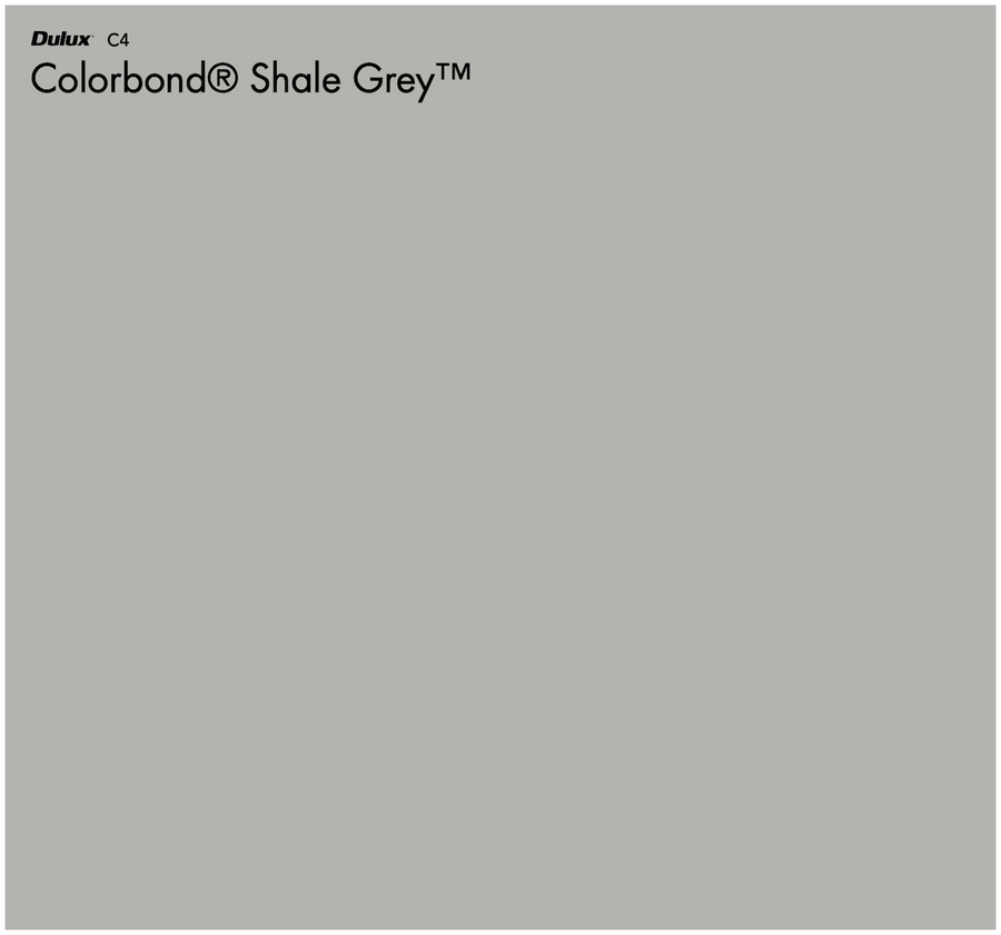 Colorbond® Shale Grey™ – The Big Paint Sample