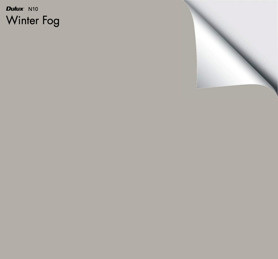 Dulux Winter Fog – The Big Paint Sample